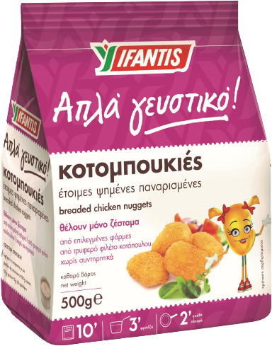 Κοτομπουκιές ΥΦΑΝΤΗΣ απλά γευστικό 500gr