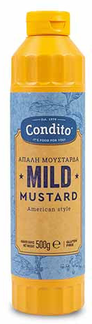 Μουστάρδα CONDITO απαλή σωλήνας 500gr