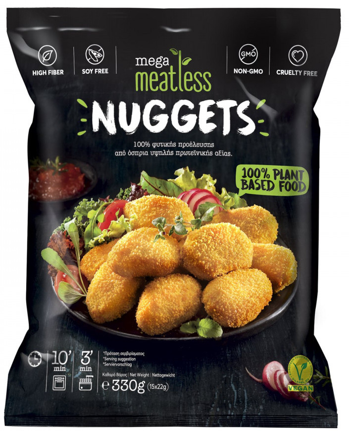 Nuggets MEGA MEATLESS 330gr