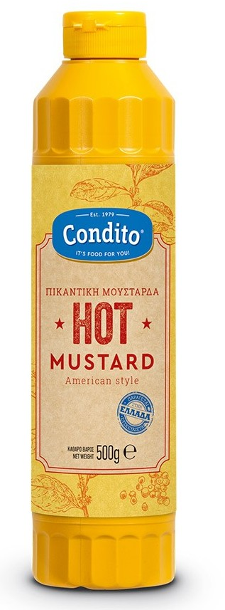 Μουστάρδα CONDITO πικάντικη σωλήνας 500gr