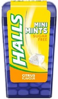Καραμέλες HALLS mini mints κίτρο 12,5gr