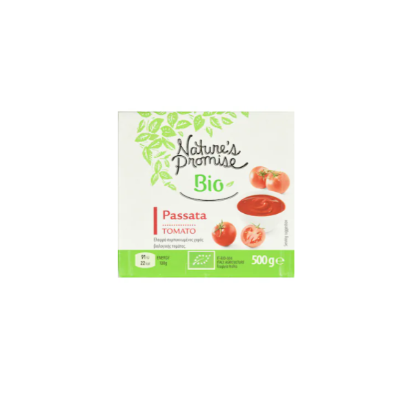 Τοματα NATURE'S PROMISE BIO πασσάτα 500gr