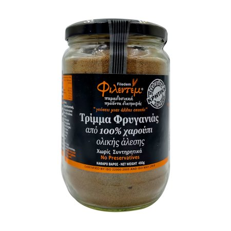 Φρυγανιά ΦΙΛΕΝΤΕΜ τρίμμα από χαρούπι ολικής άλεσης 450gr