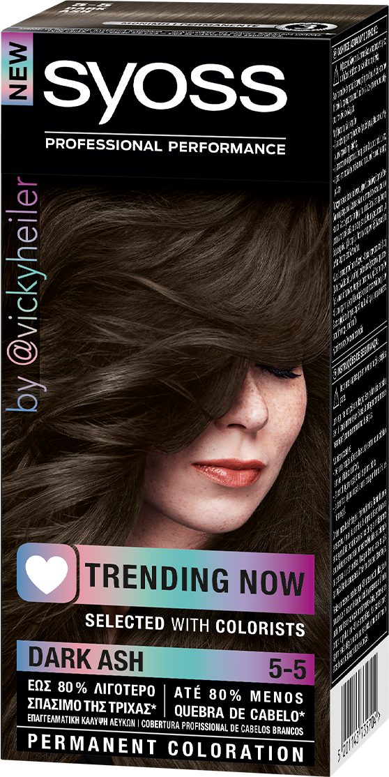 Βαφή μαλλιών SYOSS Trending Now 5.5 dark ash
