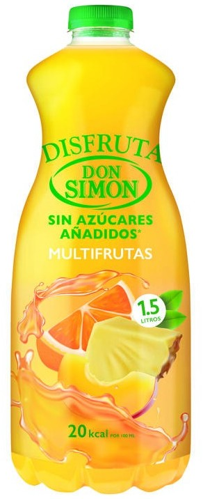 Χυμός DON SIMON multifruit χωρίς ζάχαρη 1,5lt