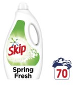 Υγρό πλυντηρίου ρούχων SKIP spring fresh 70μεζ. 3,5lt