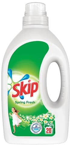 Υγρό πλυντηρίου SKIP spring fresh 20μεζ.
