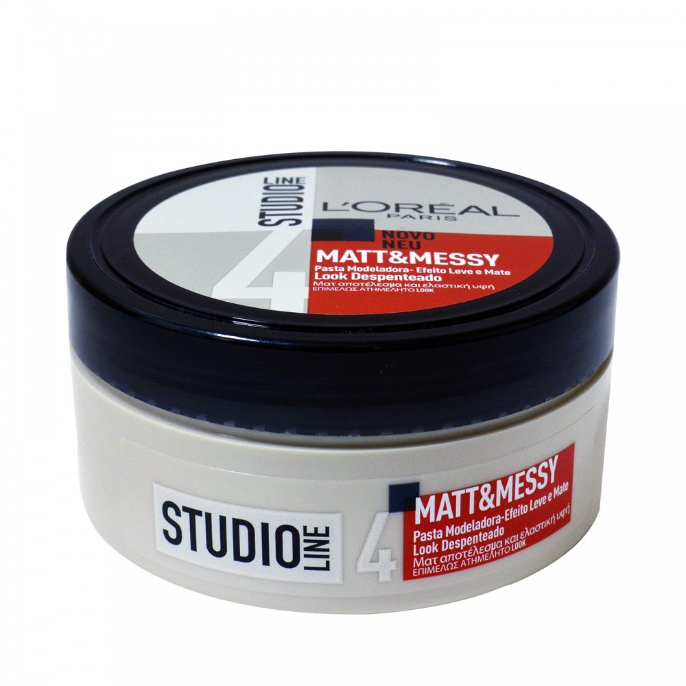 Κρέμα φιξαρίσματος μαλλιών L'OREAL Studio Line matt&messy 150ml