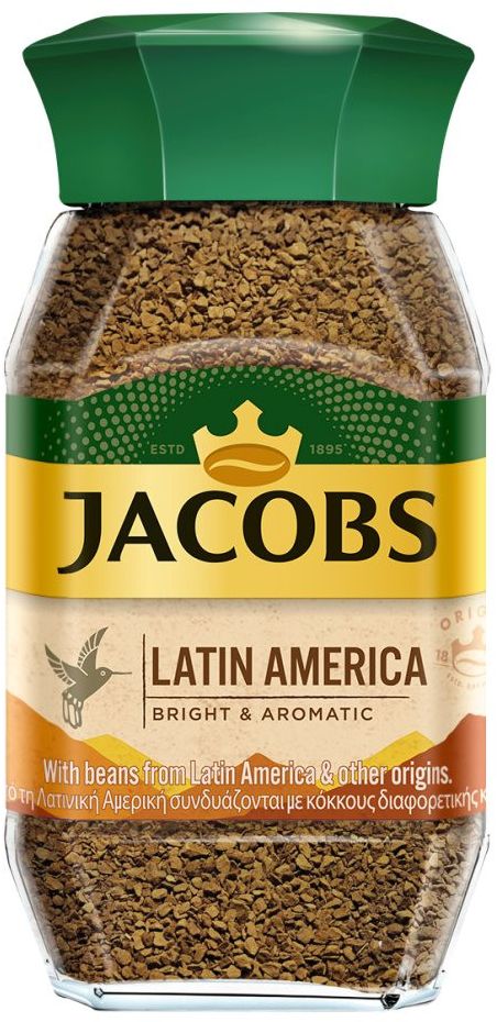 Καφές JACOBS στιγμιαίος latin america 95gr