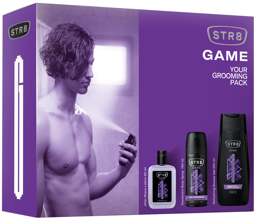 Σετ δώρου STR8 game after shave 50ml + αποσμητικό spray 150ml ...