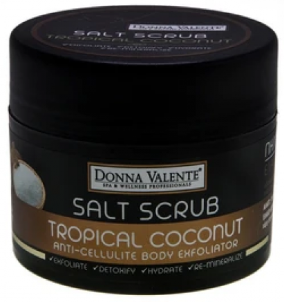 Scrub DONNA VALENTE salt tropical coconut 250gr