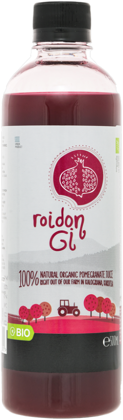 Φυσικός χυμός ΡΟΙΔΩΝ ΓΗ ρόδι 100% 250ml