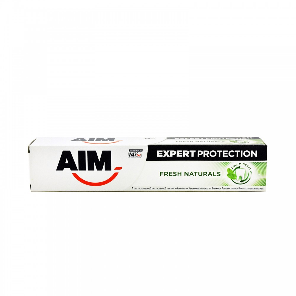 Οδοντόκρεμα AIM expert protection fresh naturals 75ml